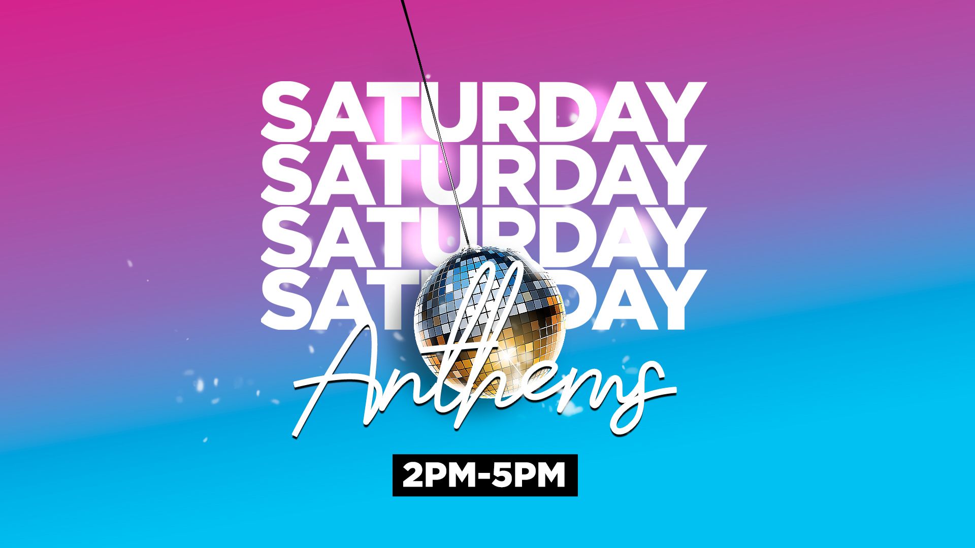 Saturday Anthems | Presenter Biography - MFR