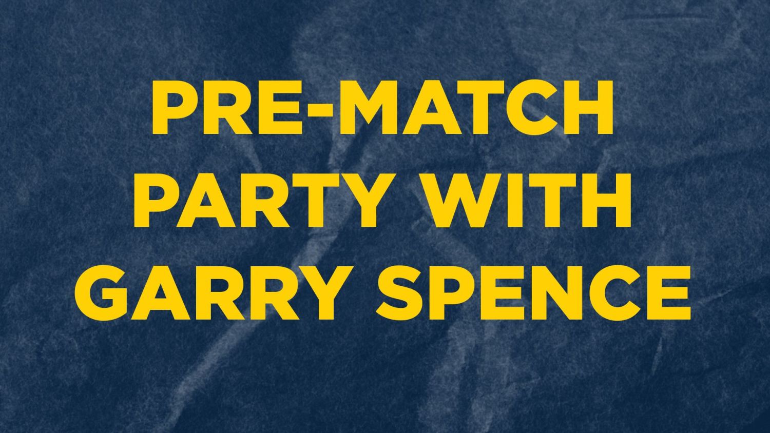 Garry Spence - Pre Match Party - Latest Episodes - Listen Now on ...