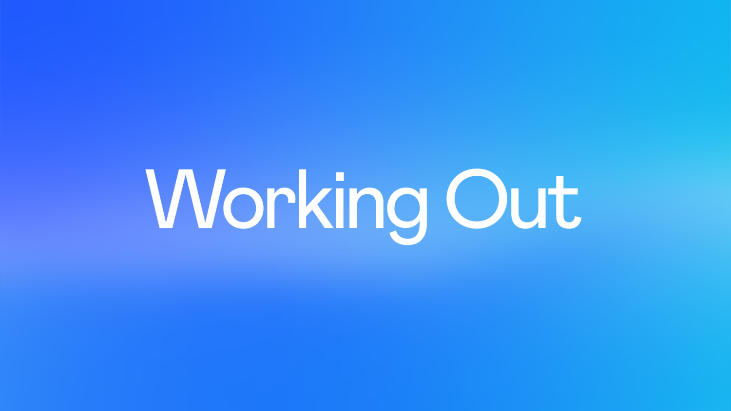Working Out - Latest Episodes - Listen Now on Magic Classical